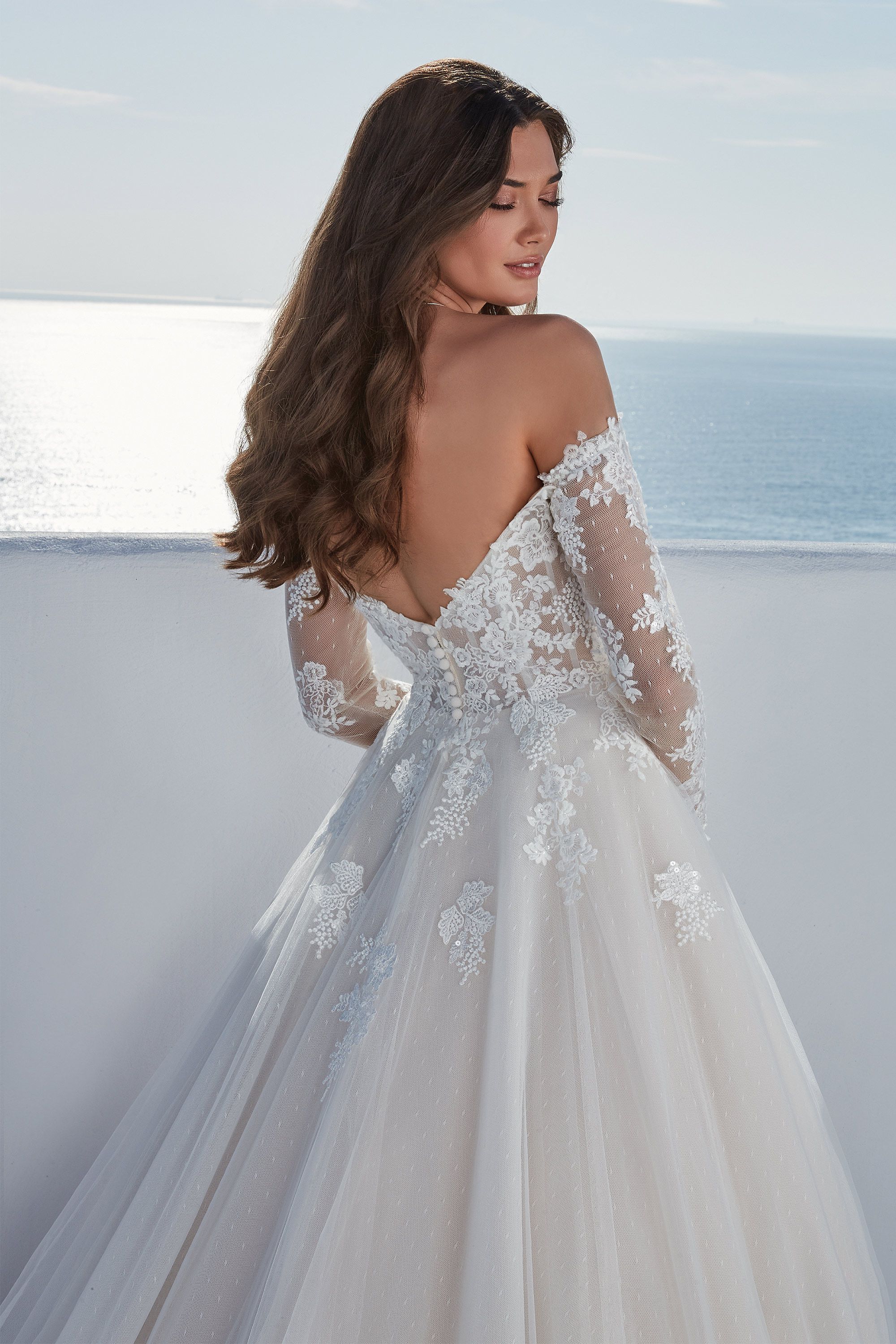 Style Brielle Sleeves: Detachable Off the Shoulder Long Sleeves with ...